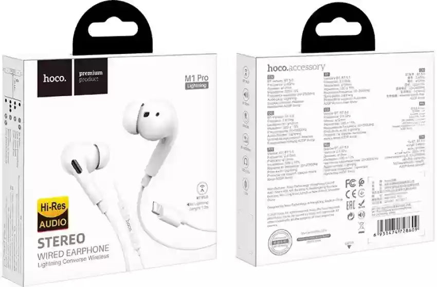 Hoco M1 Pro Original series with mic Wired Earphone for IPhone – xtreme ...
